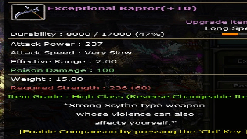 +10 No Reb Exp Raptor | Knight Server Oreads-79219