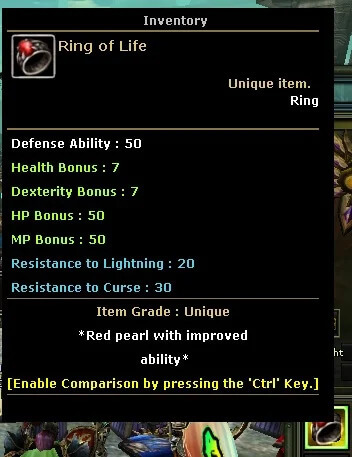 Ring Of Life Knight Server Pandora-131195