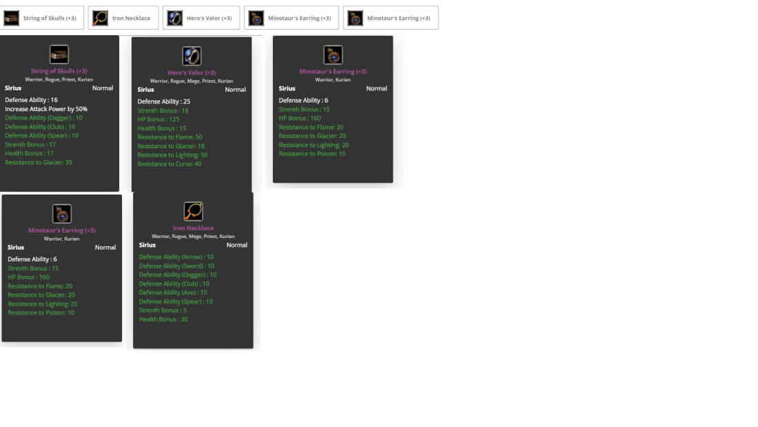 Mino Heros Sos Iron Neck | Knight Server Dryads-90434