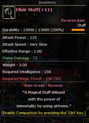Elixir Staff Reb +11 | Knight Server Minark-100754