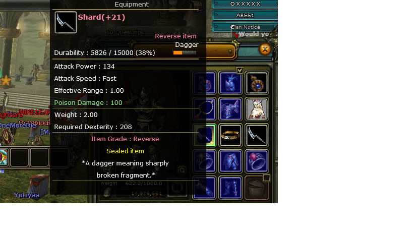 Shard | Knight Server Oreads-132503