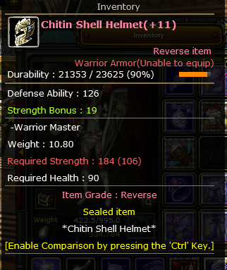 +9 (reb 11) Warrior Shell Helmet | Knight Server Minark-120088