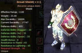 Dread Shield | Knight Server Dryads-139794
