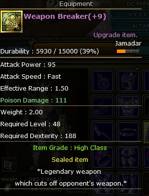 +9 Weapon Breaker | Knight Server Dryads-94850